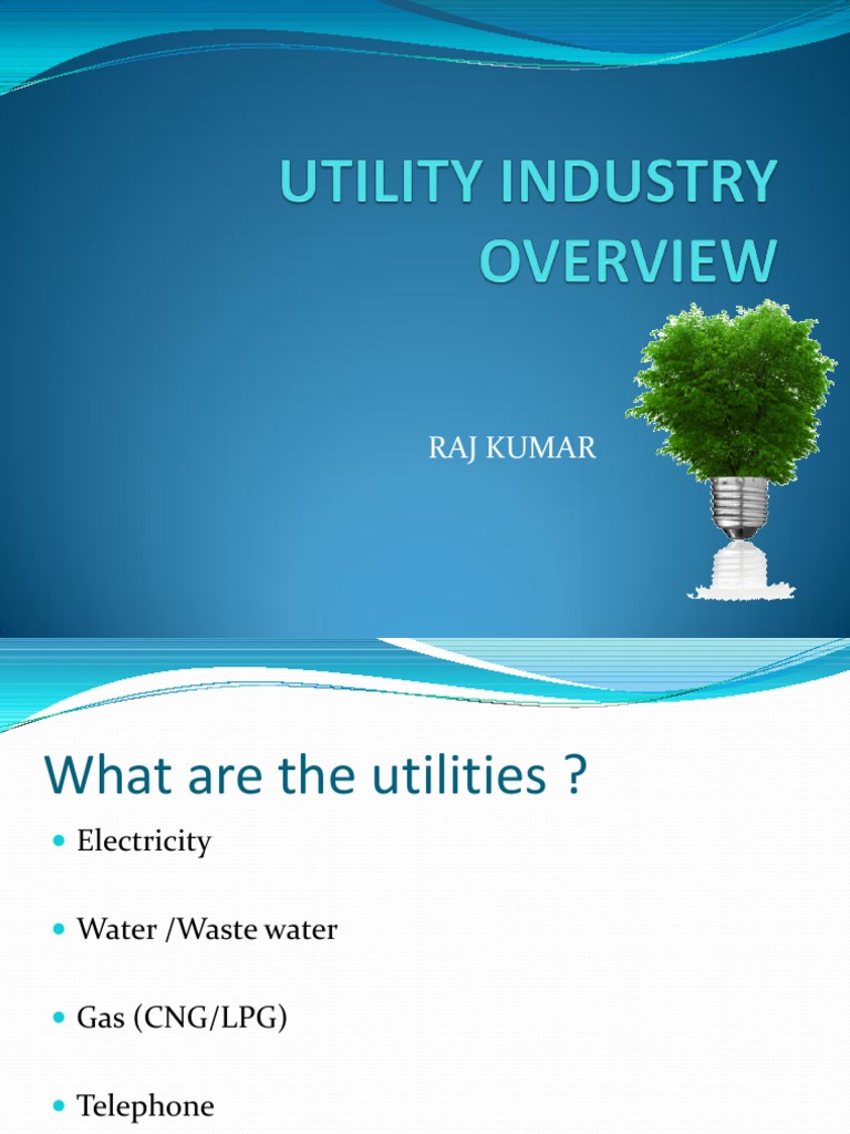 Utility Industry Overview | PDF | Electric Power Transmission | Water ...
