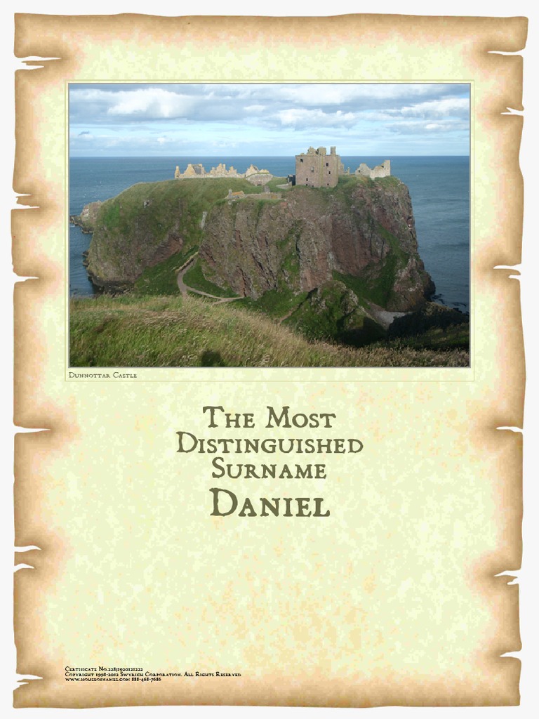 Daniels - Surname History | PDF | Heraldry | Unicorn