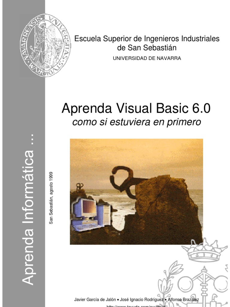 Visual Basic 6.0 Basico | PDF | Objeto (informática) | Básico