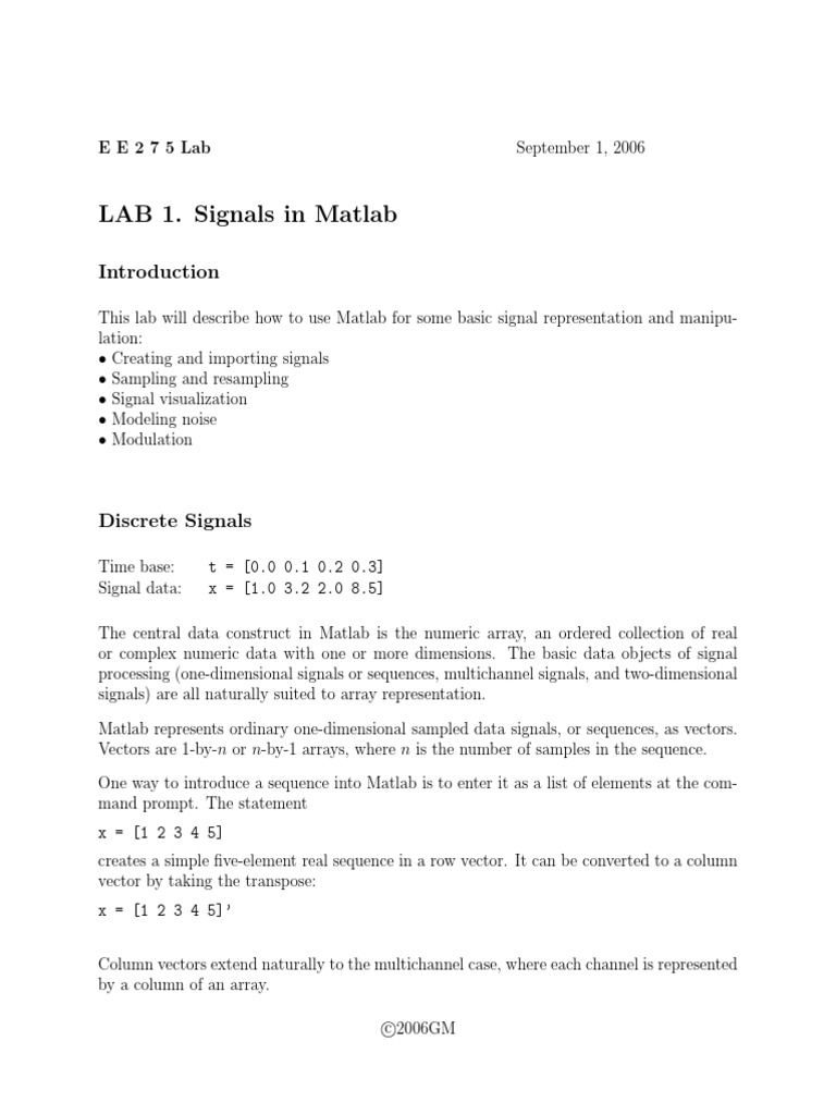 DSP Lab Assignments | PDF | Fast Fourier Transform | Discrete Fourier Transform