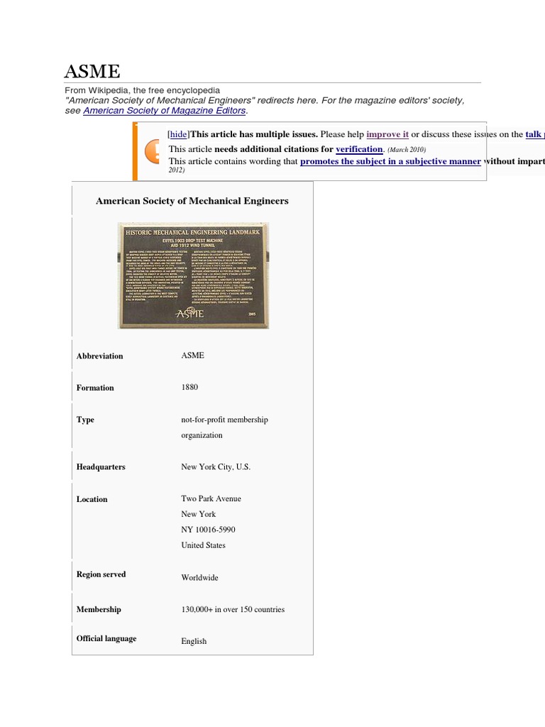 ASME | PDF | Engineering | Mechanical Engineering