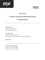 Chaffey's Digital Business Management Guide | PDF | Strategic ...