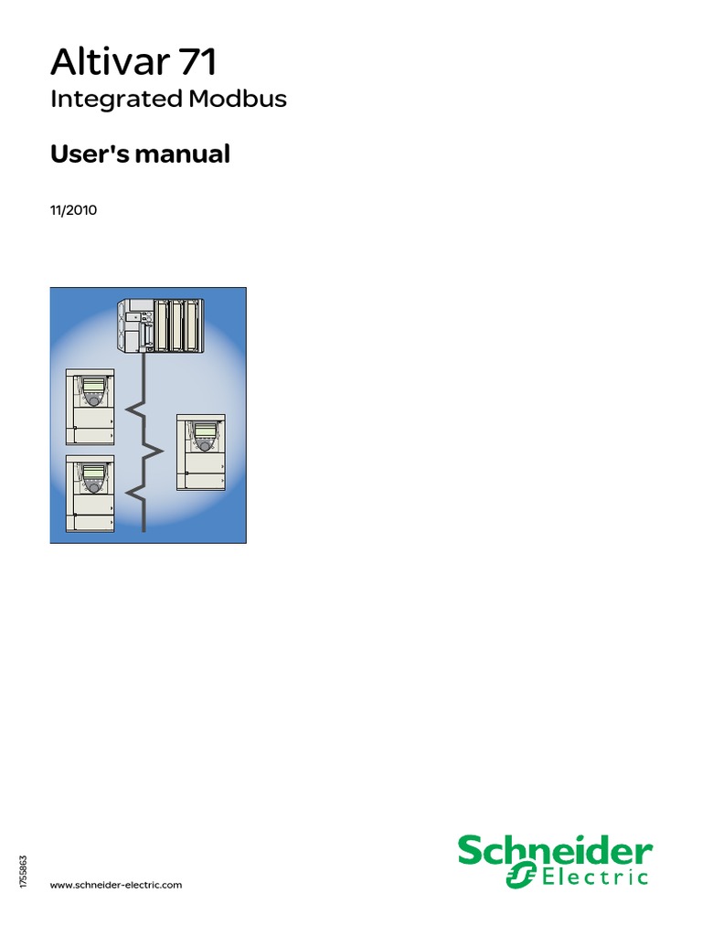 ATV71 Modbus Integrated en 1755863 03 | PDF | Electrical Connector | Port (Computer Networking)