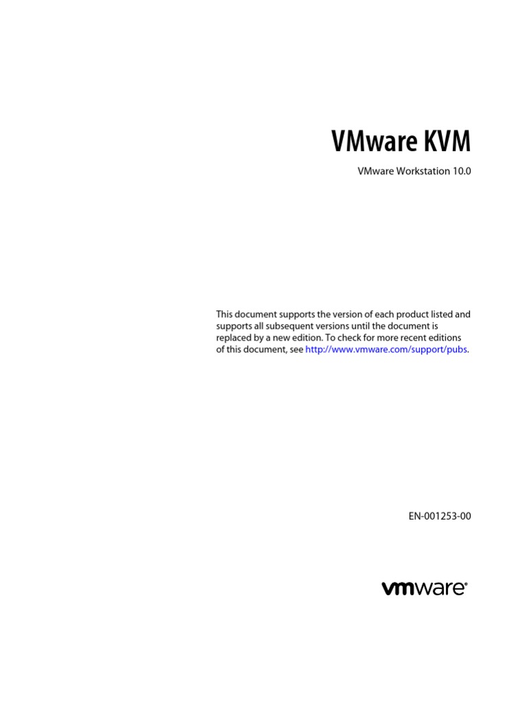 Vmware KVM | PDF | Keyboard Shortcut | V Mware
