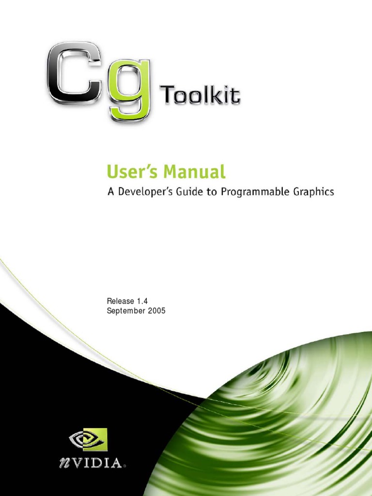CG Users Manual | PDF | Graphics Processing Unit | Shader