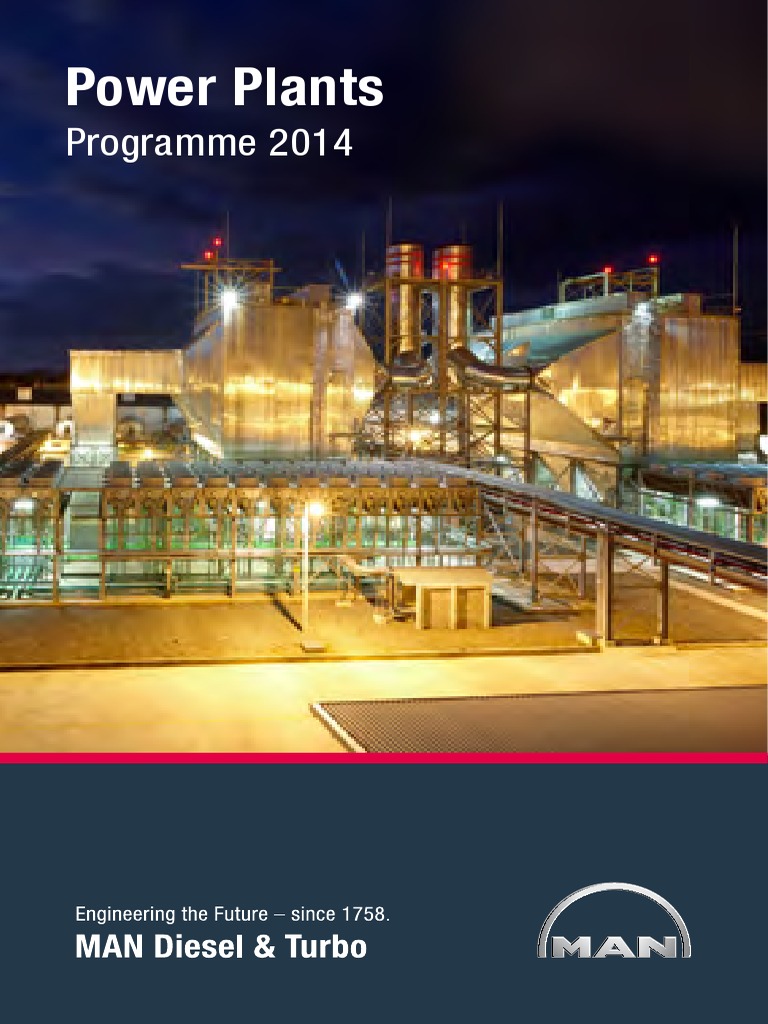 MAN Diesel Engine Manual | PDF | Cogeneration | Energy Technology