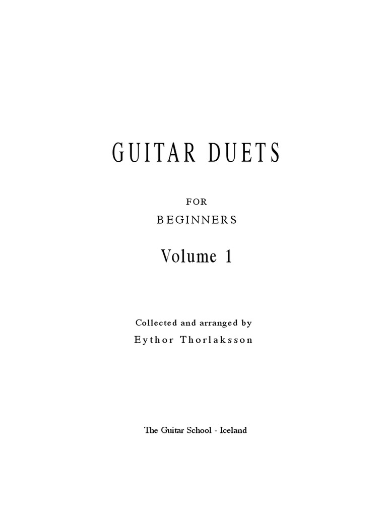 Guitar Duets | PDF