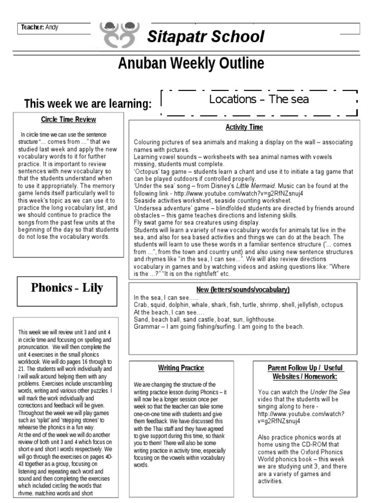 EP3 Toadstool Week6 | PDF | Phonics | Cognition