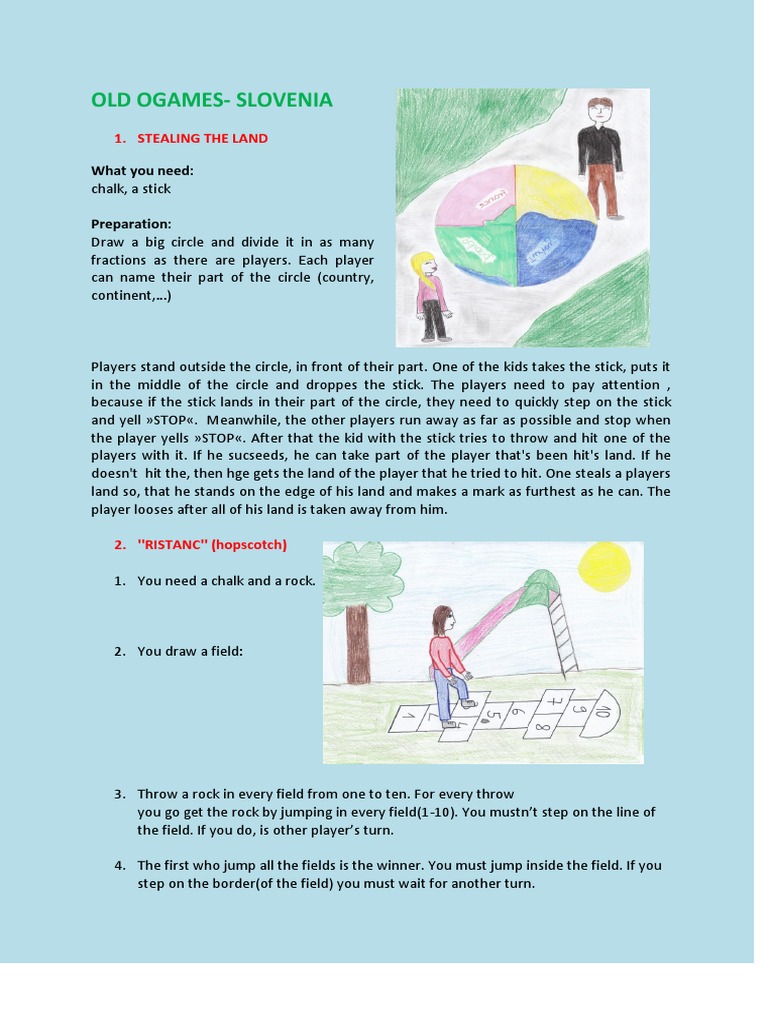 Slovenian Traditional Games Guide | PDF | Home & Garden
