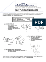 Active Leg Rom Sitting | PDF