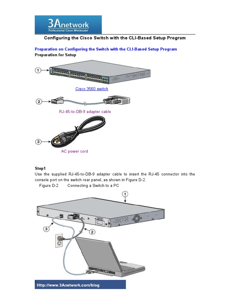 Configuring the Cisco Switch With the CLI-Based Setup Program | Command ...