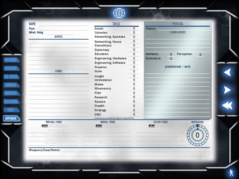 Character Sheet | PDF