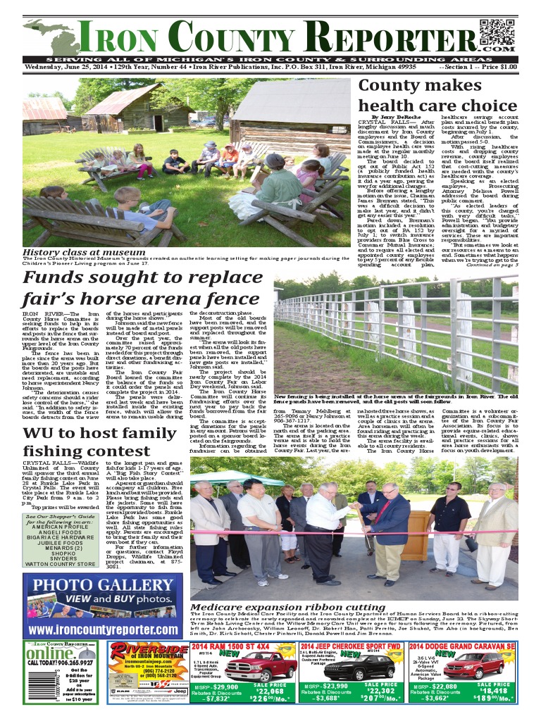 Iron County Reporter 2014-6-25 PDF | PDF | Foreclosure | Mortgage Law