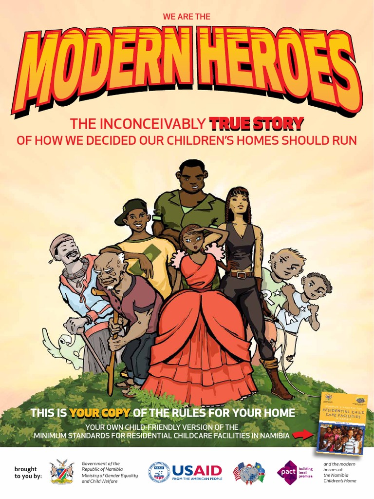 "Modern Heroes" Child Rights Comic | PDF | Child Care | Relationships