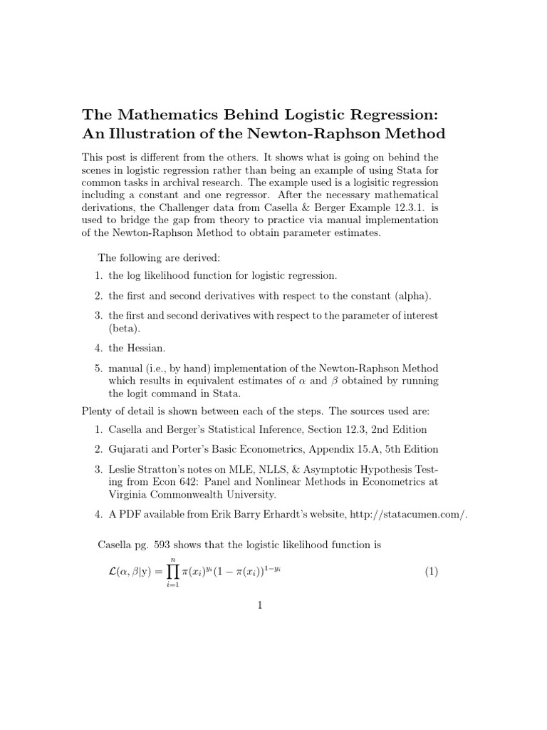 Logit | PDF | Logistic Regression | Regression Analysis