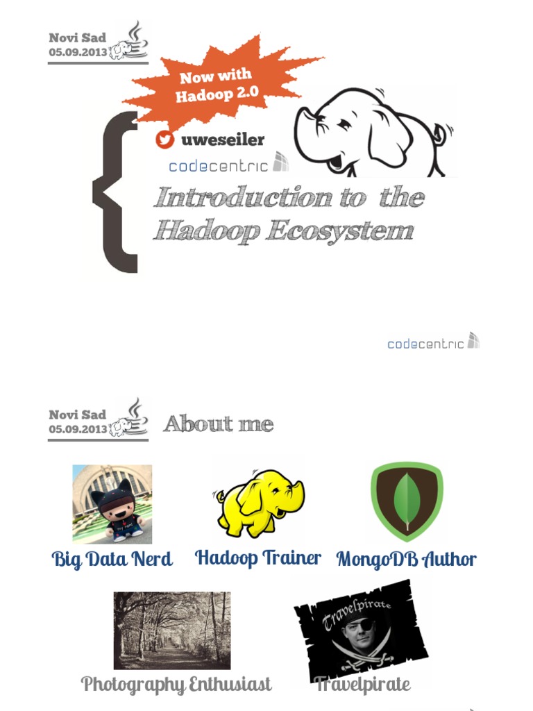 Introduction To The Hadoop Ecosystem Java | PDF | Apache Hadoop ...