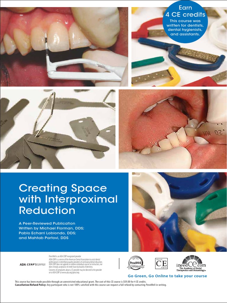 Creating Space Inter Proximal Reduction | PDF