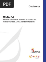 Examen Diagnostico Técnicas Básicas de Cocina Conresp. | PDF | Fritura ...