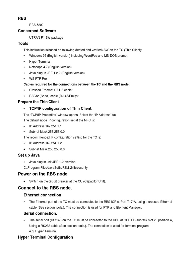 Rbs | PDF | Command Line Interface | File Transfer Protocol
