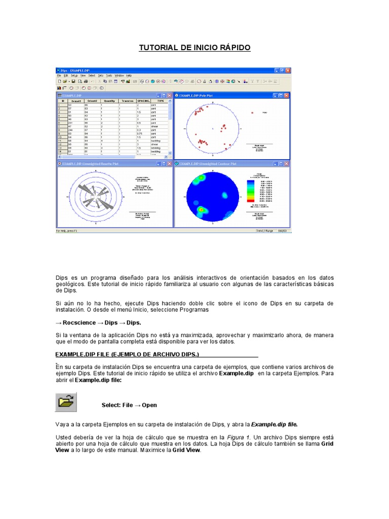DIPS Manual en Español | PDF | Point and Click | Archivo de computadora