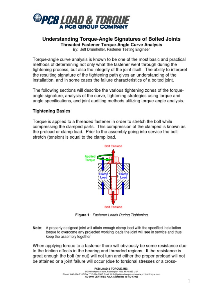 Understanding Torque Angle Signatures | PDF | Science & Mathematics ...