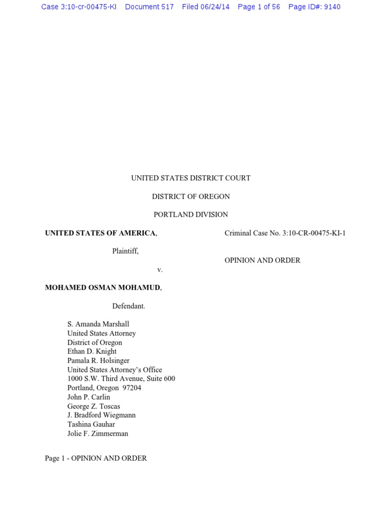 FISA Surveillance Case Ruling | PDF