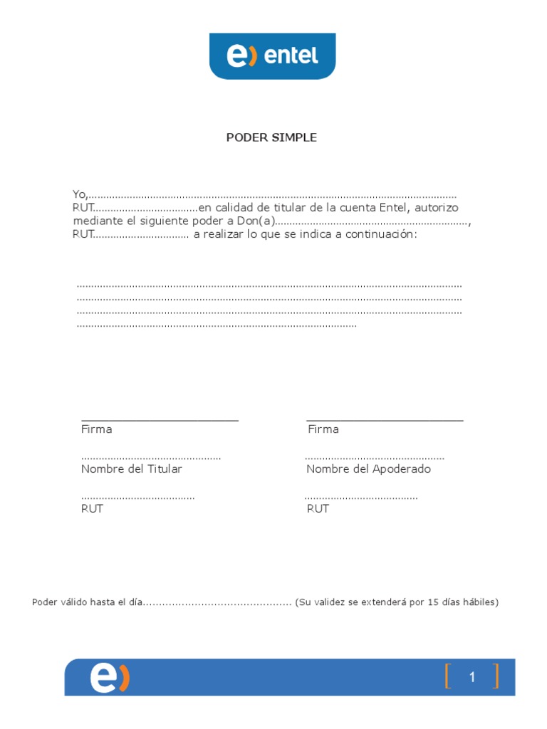 Poder Simple | PDF