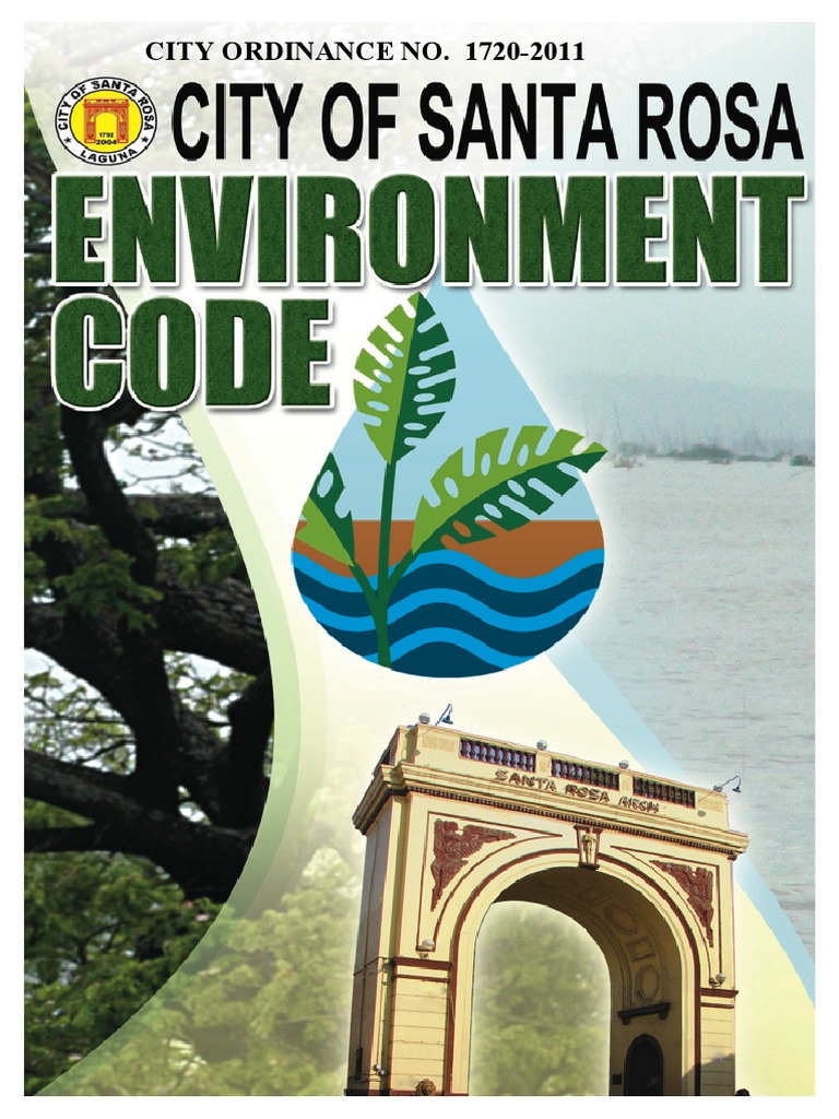 City of Santa Rosa Environment Code | PDF | Waste Management ...