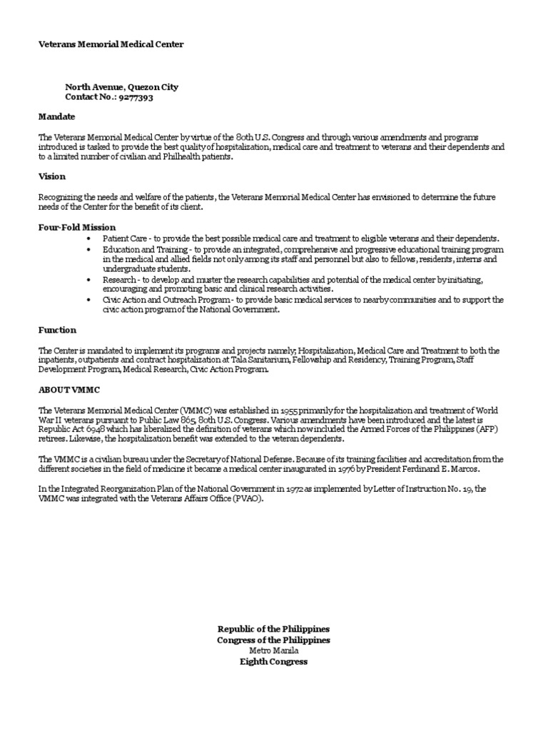 PVAO | PDF | Veteran | Hospital