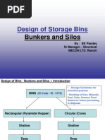 Structural Design of Bunkers - Procedure and Design Considerations | PDF | Bending | Structural ...