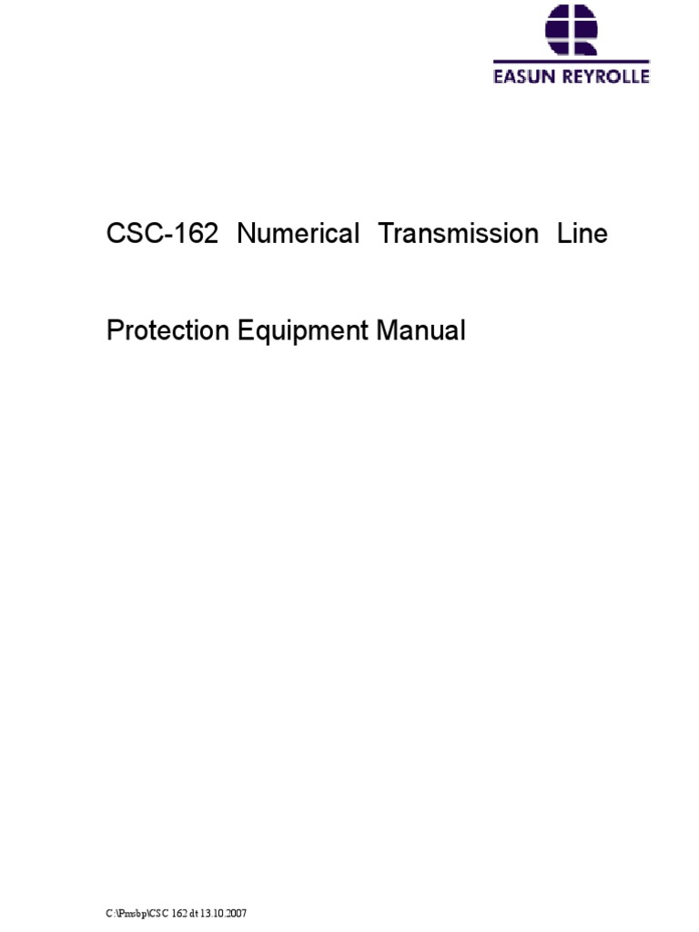 CSC162 Manual - Pseb | PDF | Alternating Current | Relay