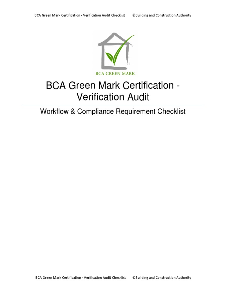 Verification Audit Checklist | PDF | Verification And Validation | Audit