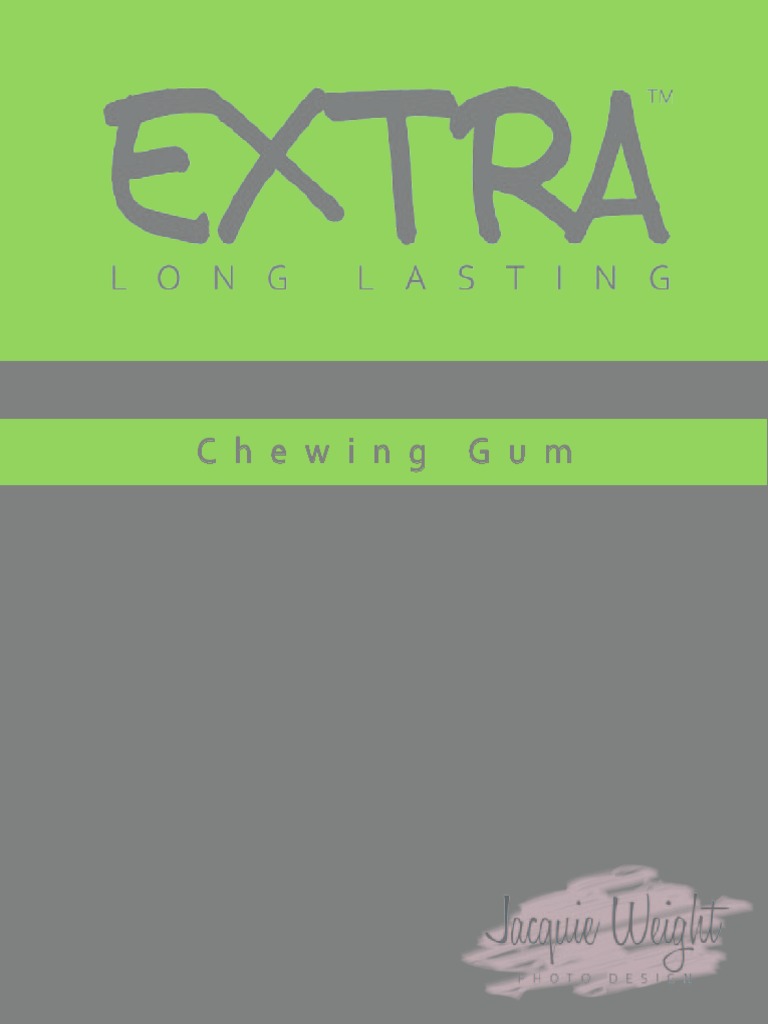 Extra Gum Booklet | PDF | Brand | Graphic Design