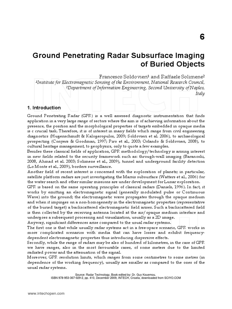 GPR Processing | PDF | Antenna (Radio) | Waves