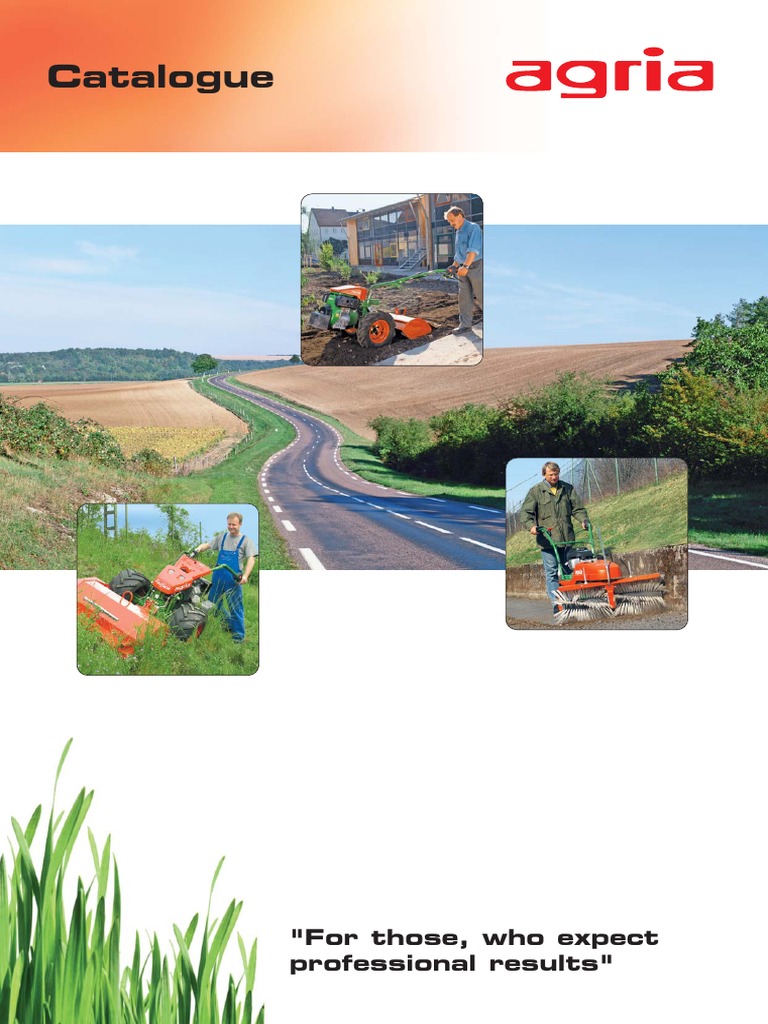 Agria Catalouge Complete e MO | PDF | Transmission (Mechanics) | Tractor