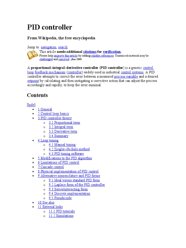 An Accurate and Insightful Overview of PID Control Theory: Explaining ...