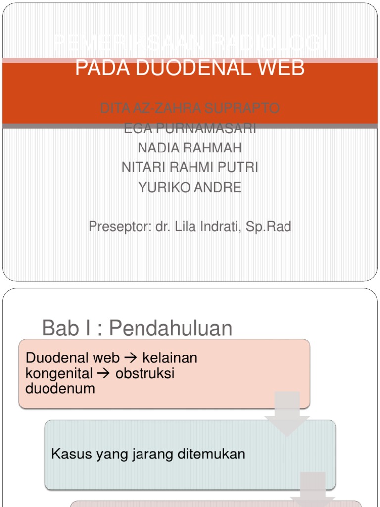 Duodenal Web | PDF