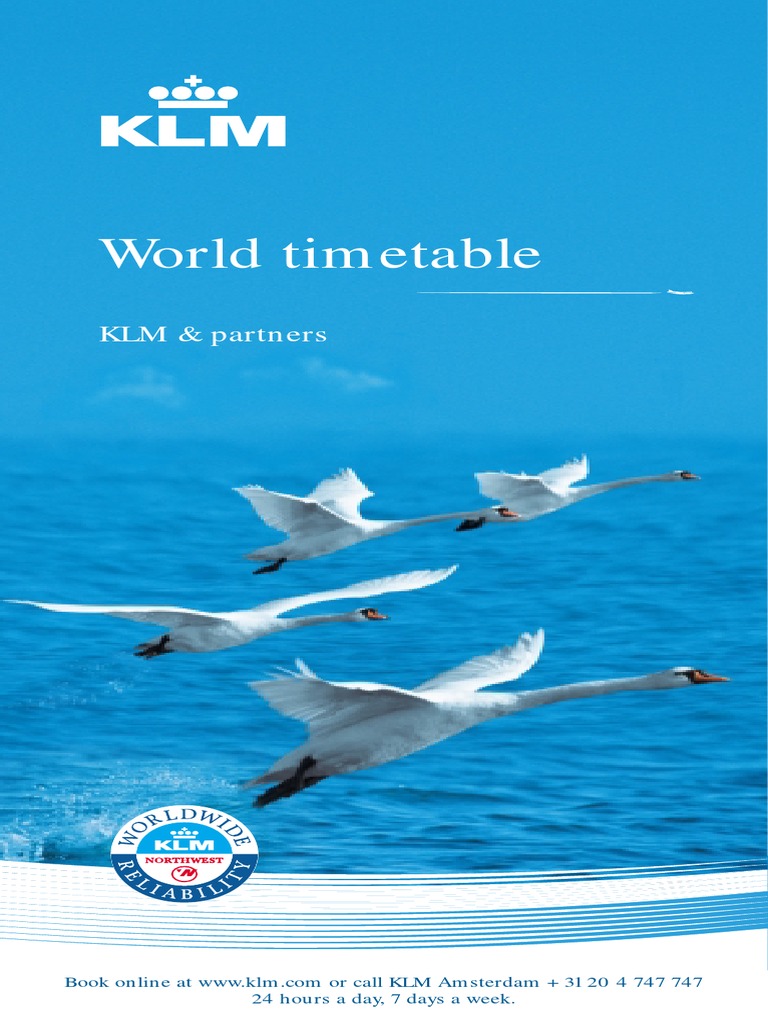 KLM Timetable Aircraft Seating | PDF | Business Class | Mc Donnell Douglas