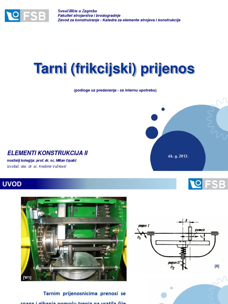 Tarni Prijenos EKII | PDF