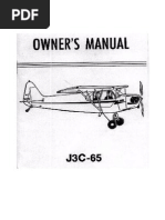 Piper Cub Owners Manual