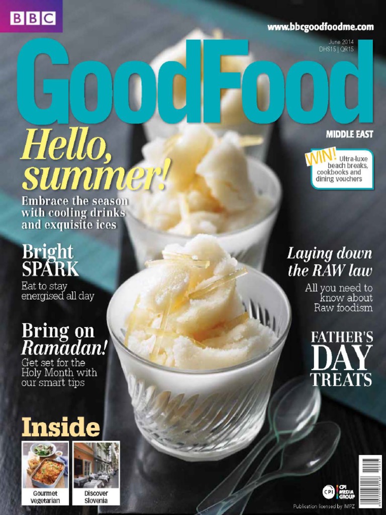 BBC Good Food Middle East June 2014 | PDF | Kitchen | Recipe