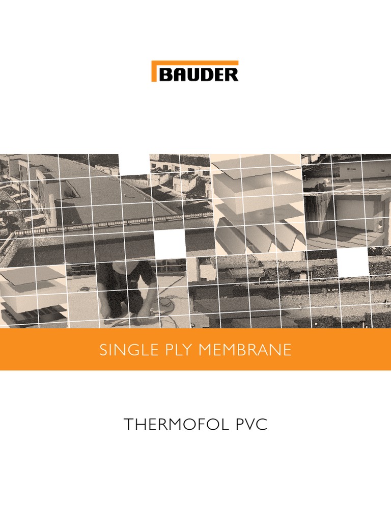Bauder Thermofol U15 Installation Guide | PDF | Roof | Welding