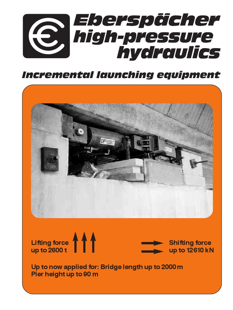 Incremental launching equipment lifts bridges up to 2600 tons | PDF ...