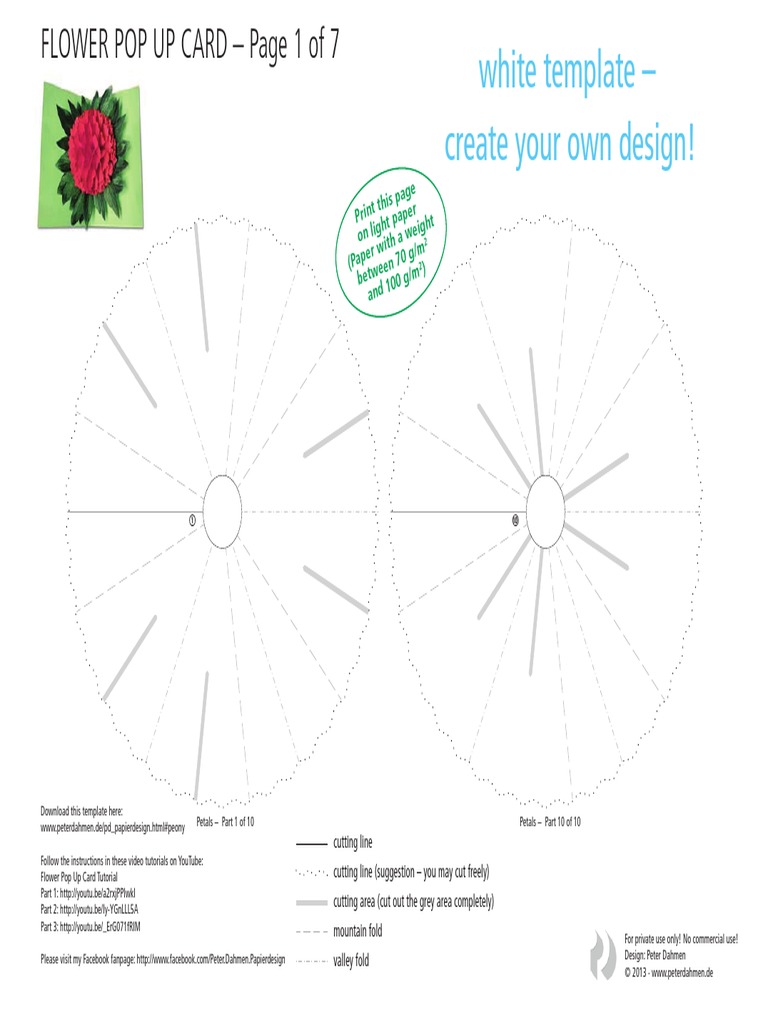 Template Felicitare Floare 3D | PDF | Business