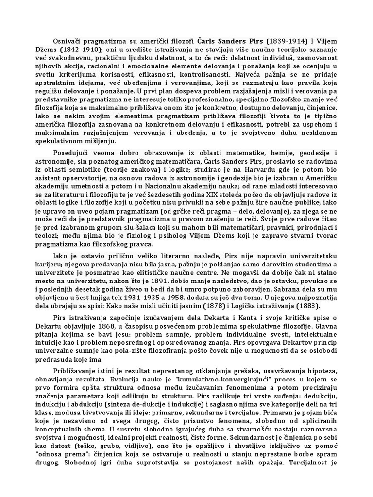 Pragmatizam Djui | PDF