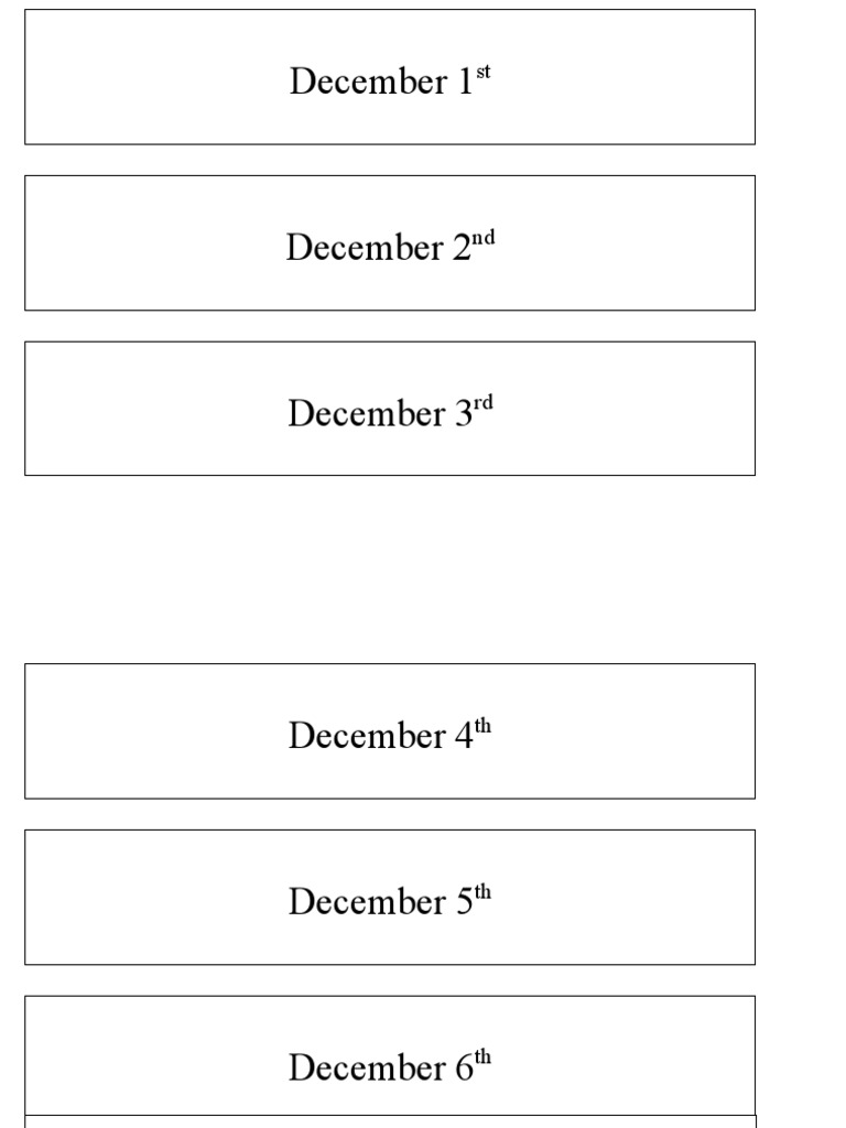 Paper Chain Template | PDF