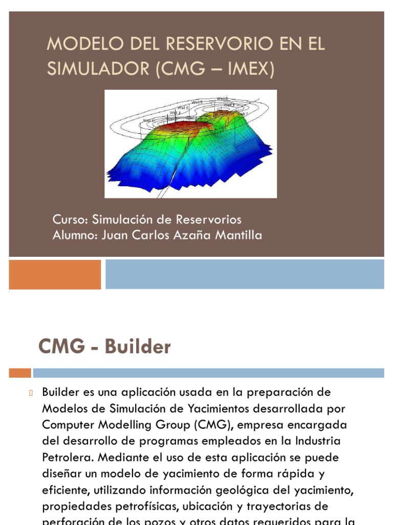 CMG Simulacion-IMEX PDF | PDF | Tecnología