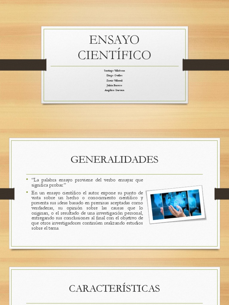 Ensayo Científico | Ensayos | Lógica | Prueba gratuita de 30 días | Scribd