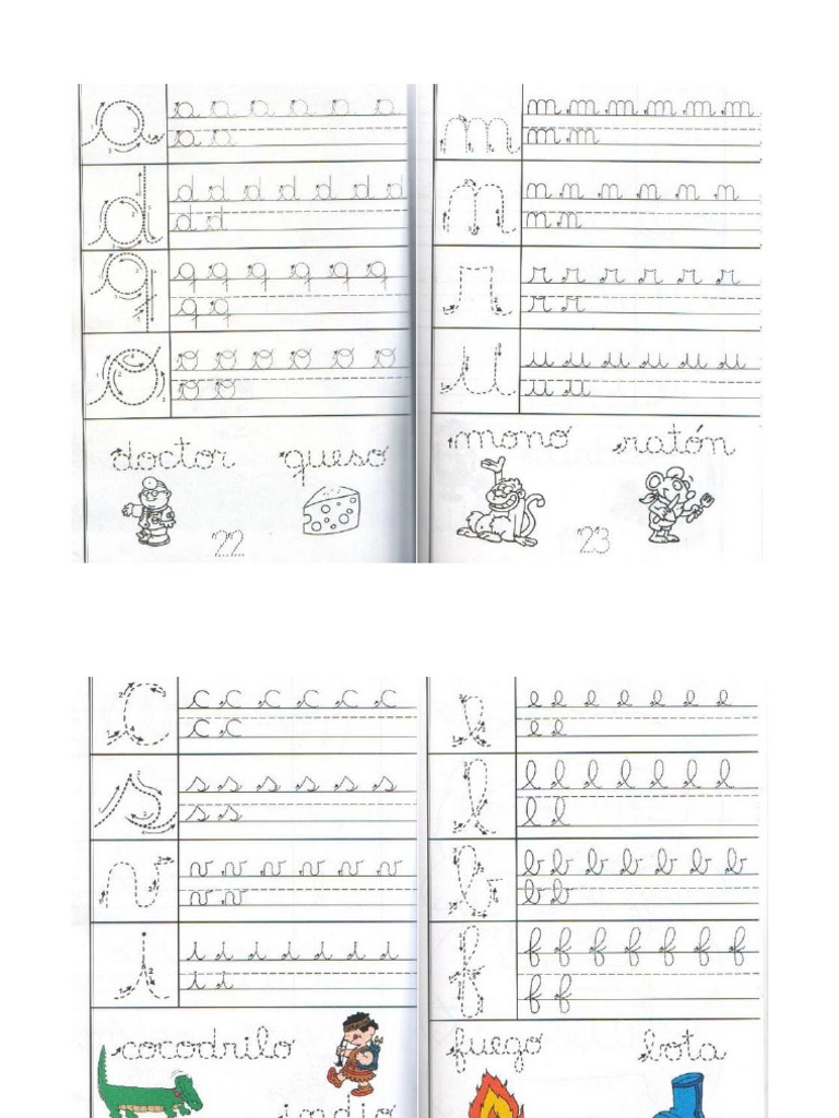 Letras para Repasar | PDF