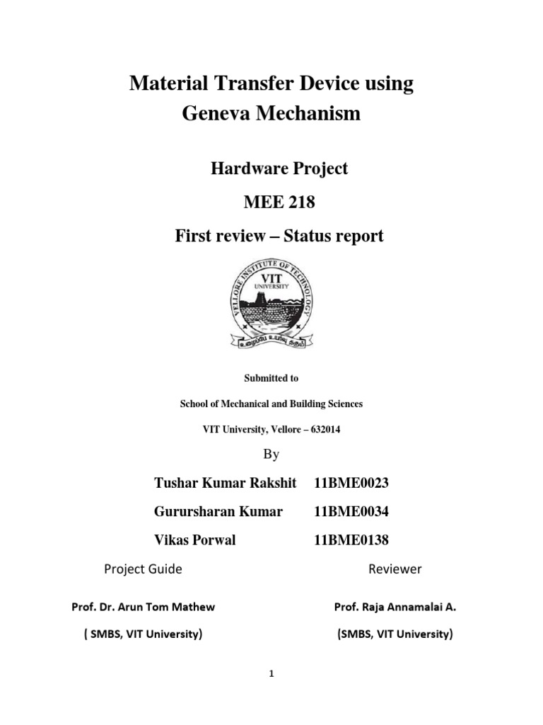 Material Transfer Device | PDF | Axle | Gear